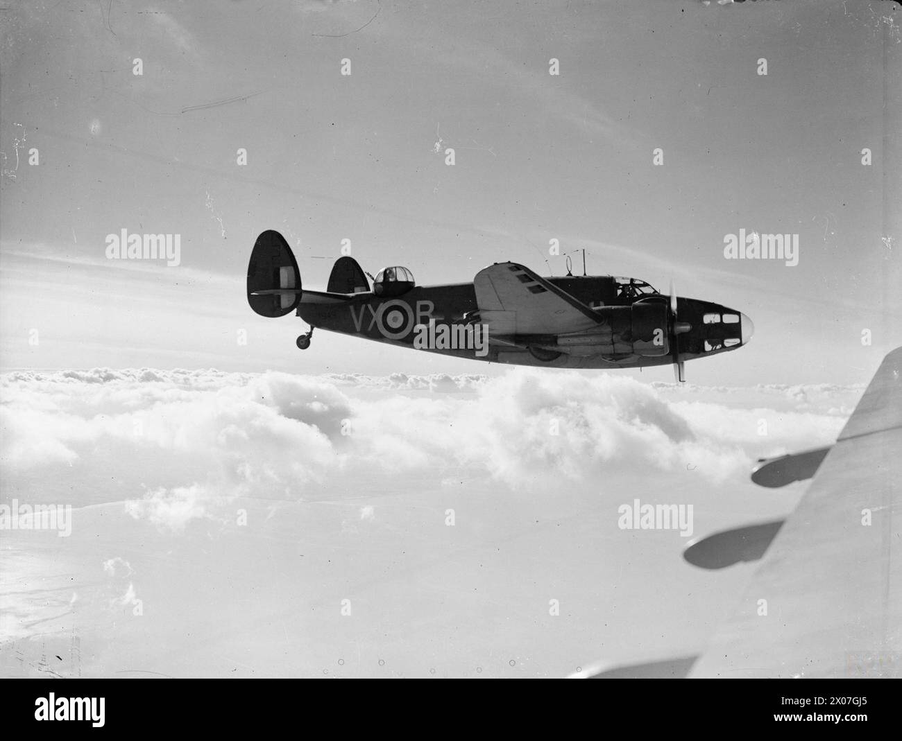 ROYAL AIR FORCE COASTAL COMMAND, 1939-1945. - Lockheed Hudson Mark III, T9431 'VX-B', of No. 206 ...