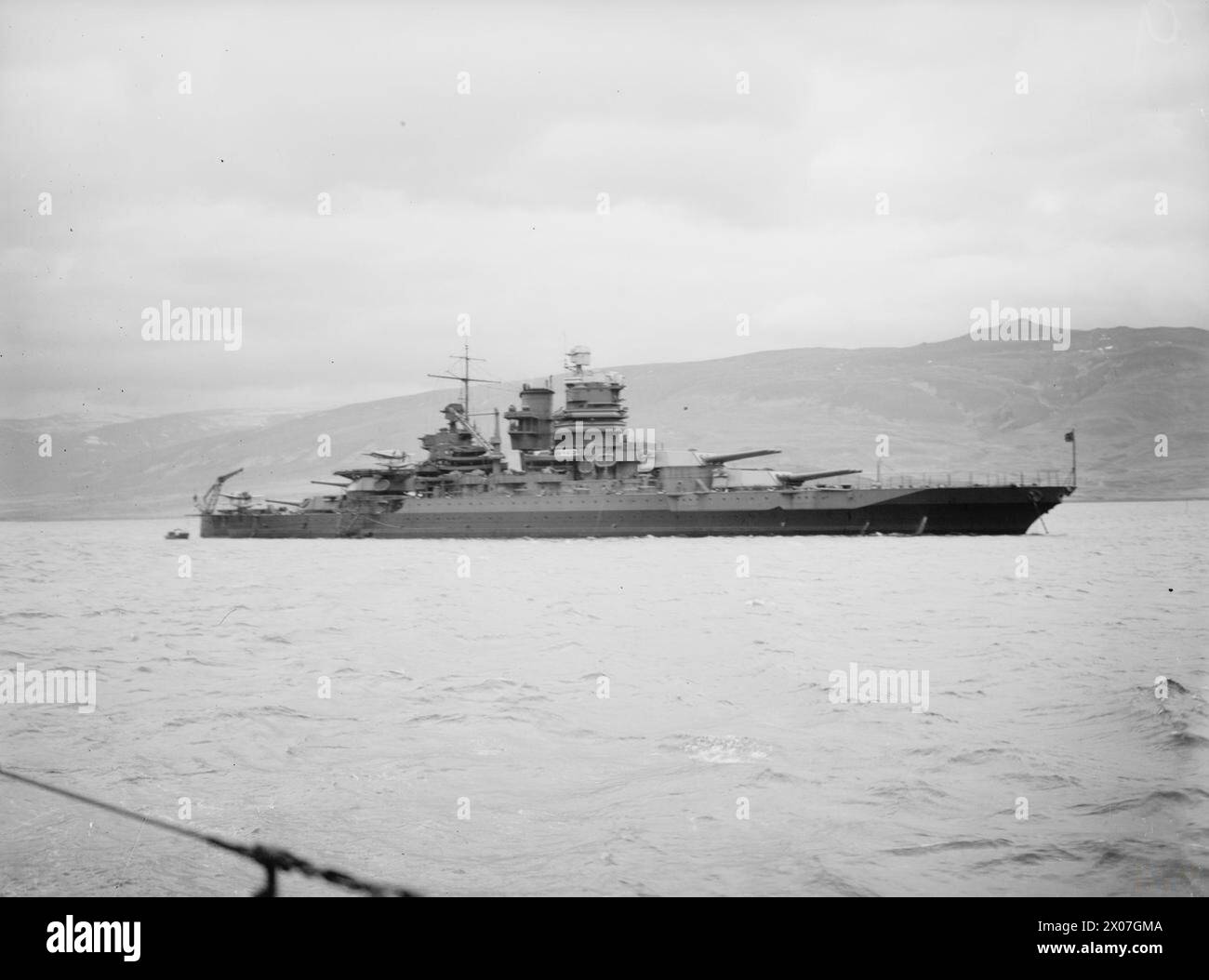 SHIPS AT HVALFJORD, ICELAND. 10 TO 22 NOVEMBER 1941, ON BOARD THE ...