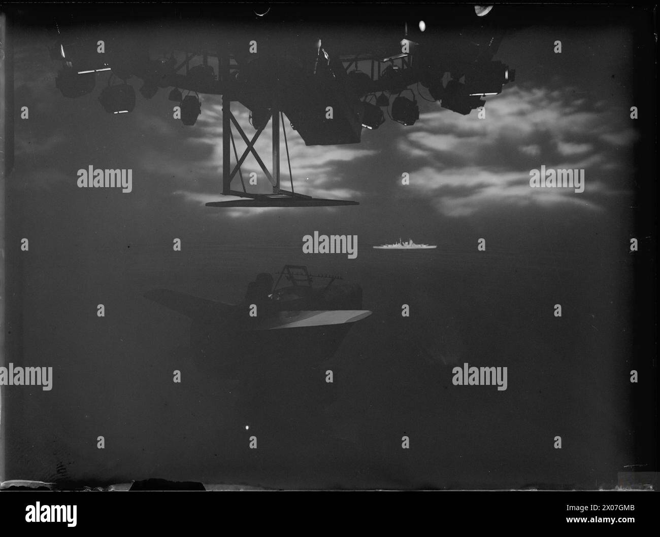 THE ROYAL NAVY DURING THE SECOND WORLD WAR - View of the torpedo attack ...