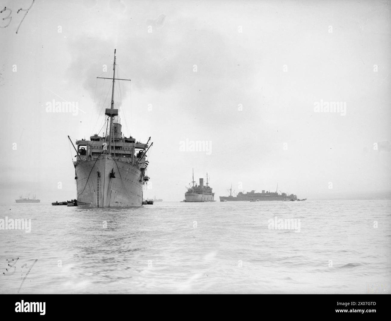 World war ii transport ships hi-res stock photography and images - Alamy