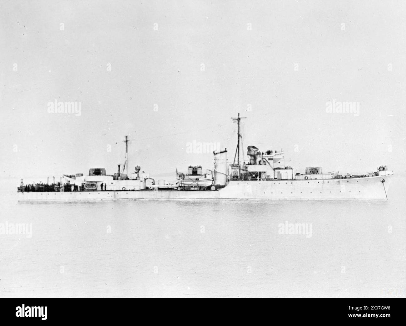 Hunt class destroyer hi-res stock photography and images - Alamy