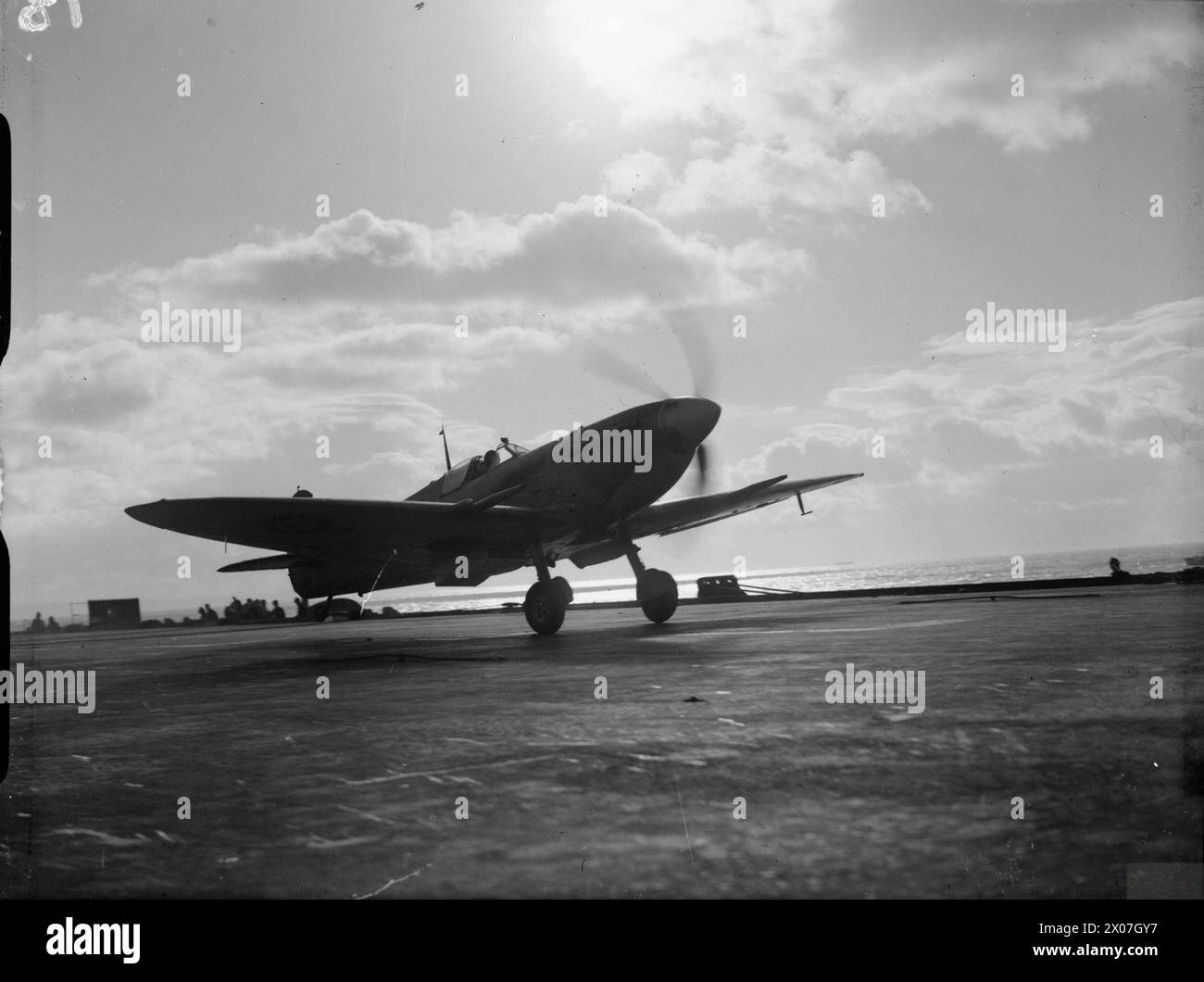 THE ROYAL NAVY DURING THE SECOND WORLD WAR - A Supermarine Seafire ...