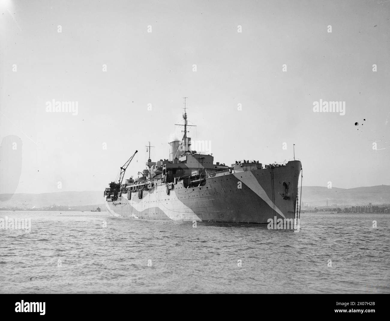 On 1 May 1943, HMS Corfu, formerly the P&O passenger liner, served as ...