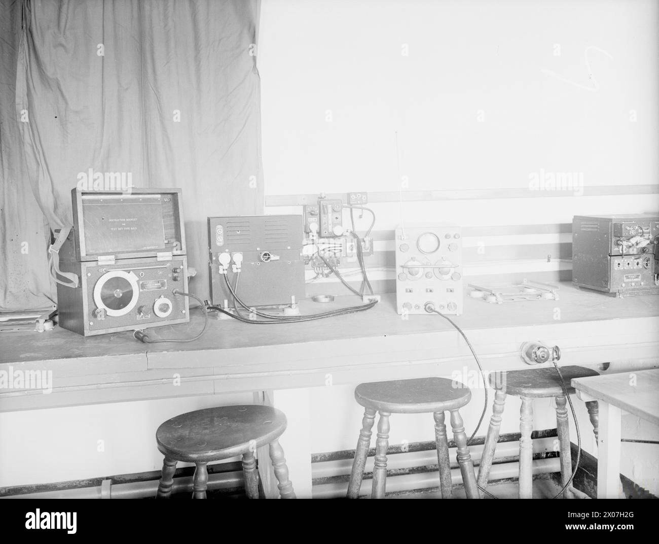 AT HMS ARIEL, ROYAL NAVAL AIR RADIO MECHANICS TRAINING ESTABLISHMENT ...