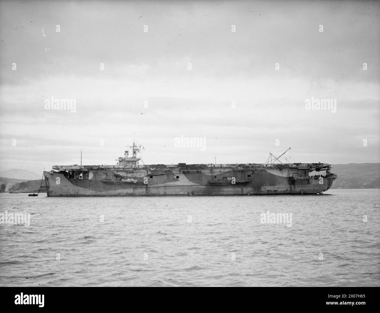 HMS STRIKER, ESCORT CARRIER. 25 FEBRUARY 1944, GREENOCK Stock Photo - Alamy