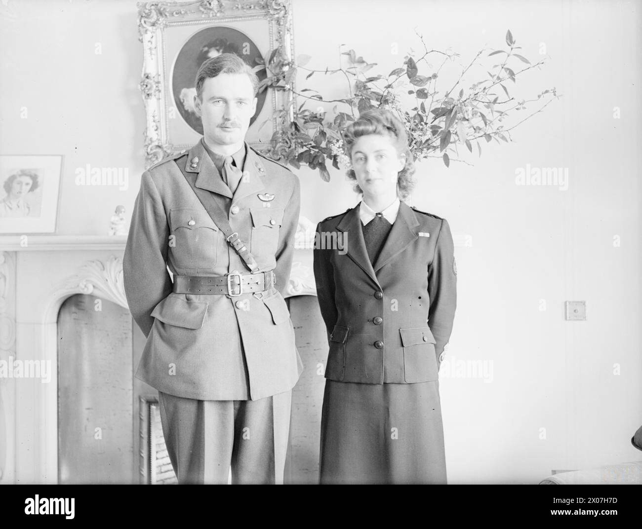 ROSYTH C IN C'S DAUGHTER TO BE AN APRIL BRIDE. 21 MARCH 1945, ADMIRALTY ...
