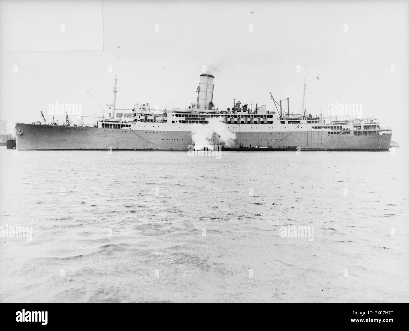 THE BRITISH ARMED MERCHANT CRUISER, HMS CALIFORNIA. HMS CALIFORNIA WAS ...