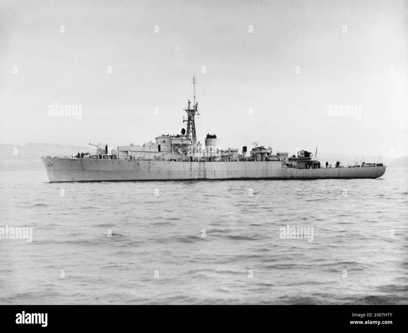 In February and March 1945, HMS Loch Tarbert, a Loch-class frigate ...