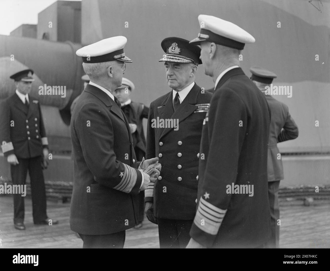MR CHURCHILL'S VISIT TO ICELAND. 15 AND 16 AUGUST 1941, ON BOARD HMS ...