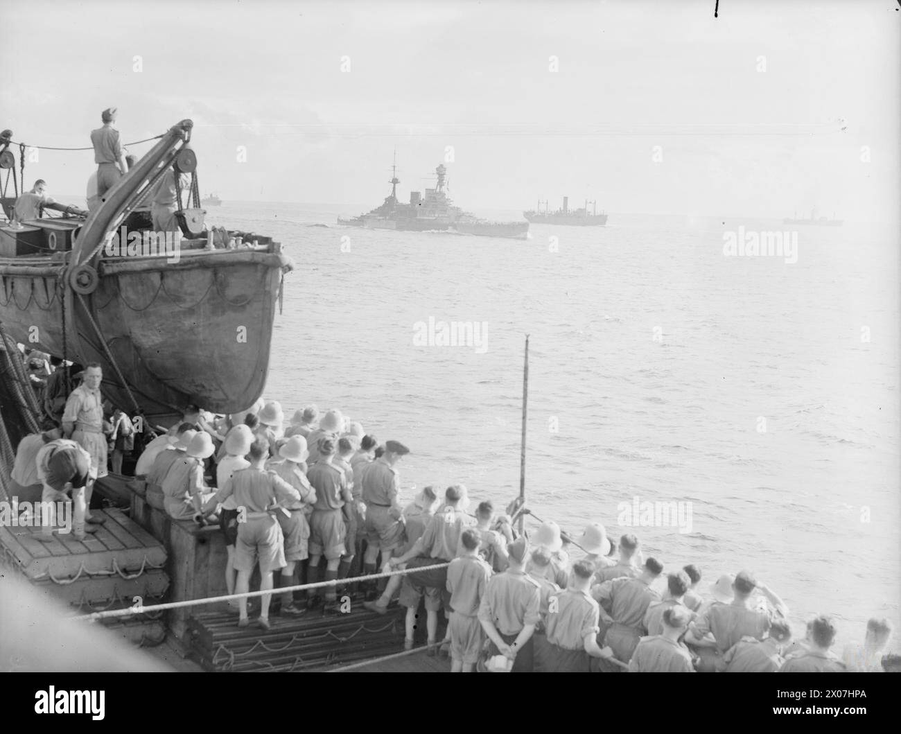 ON BOARD A TROOP CONVOY APPROACHING SINGAPORE. 3 DECEMBER 1941. - HMS ...