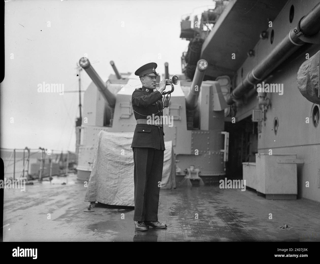 THE ROYAL NAVY DURING THE SECOND WORLD WAR - A Royal Marine Bugler ...