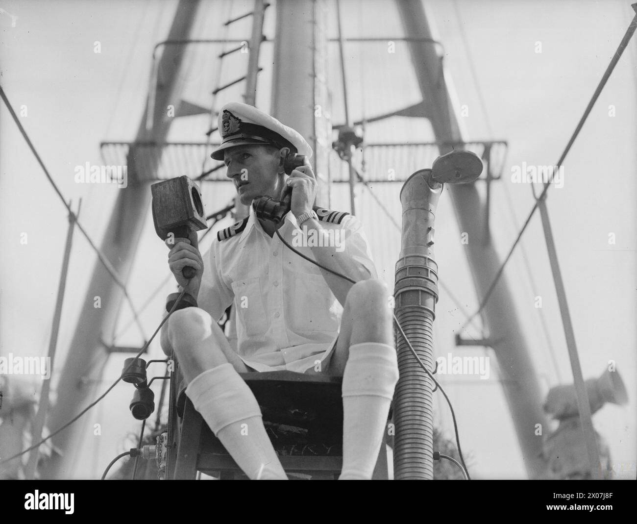 MEDITERRANEAN CONVOY. AUGUST 1941, ON BOARD THE CRUISER HMS EDINBURGH ...