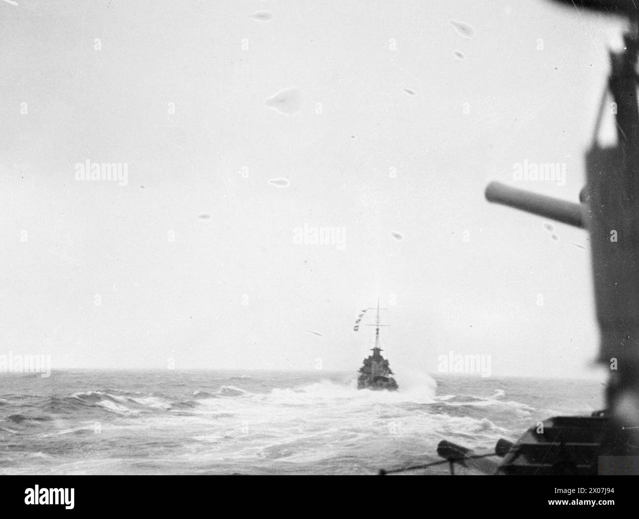 ON BOARD THE DESTROYER HMS KIPLING ON PATROL WITH THE 5TH DESTROYER ...