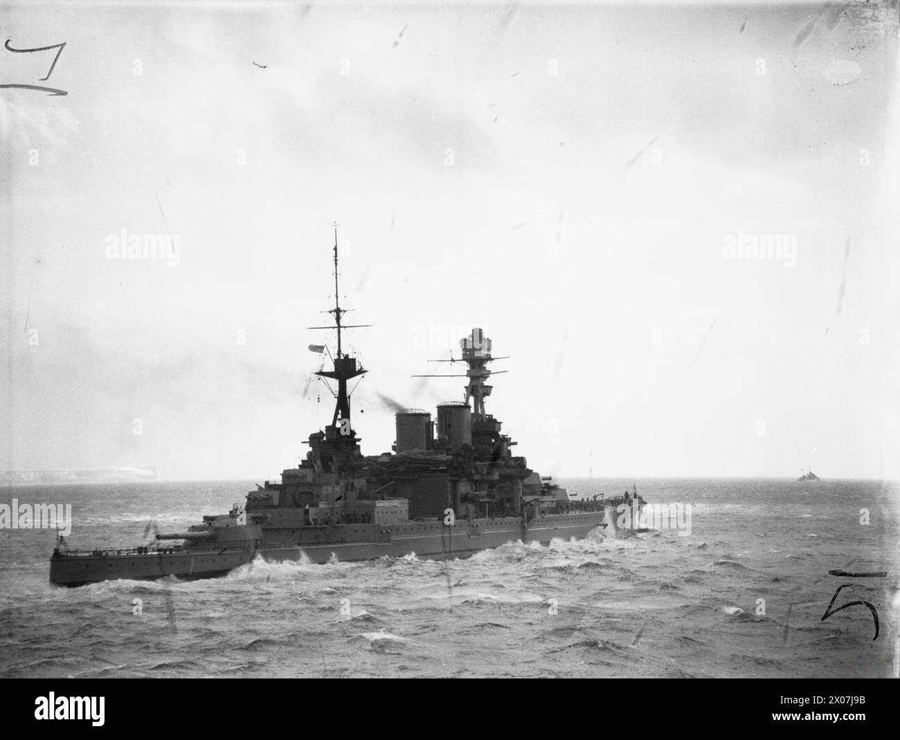 THE ROYAL NAVY DURING THE SECOND WORLD WAR - The battlecruiser HMS ...