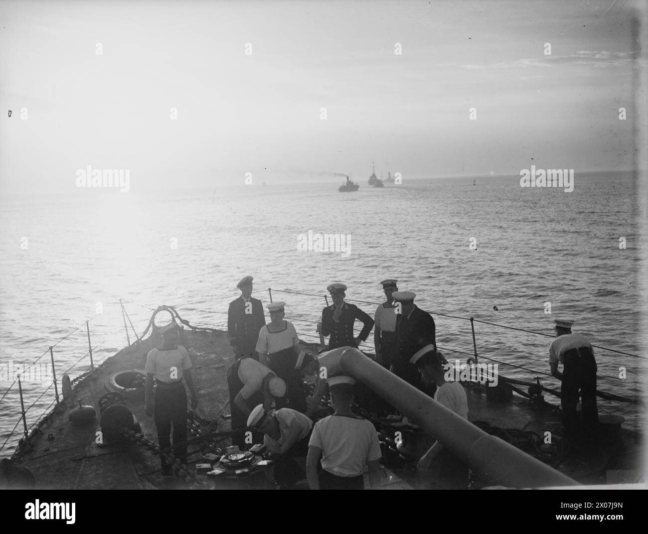 ON BOARD THE DESTROYER HMS HERO AS SHE WENT FROM ALEXANDRIA TO HAIFA ...