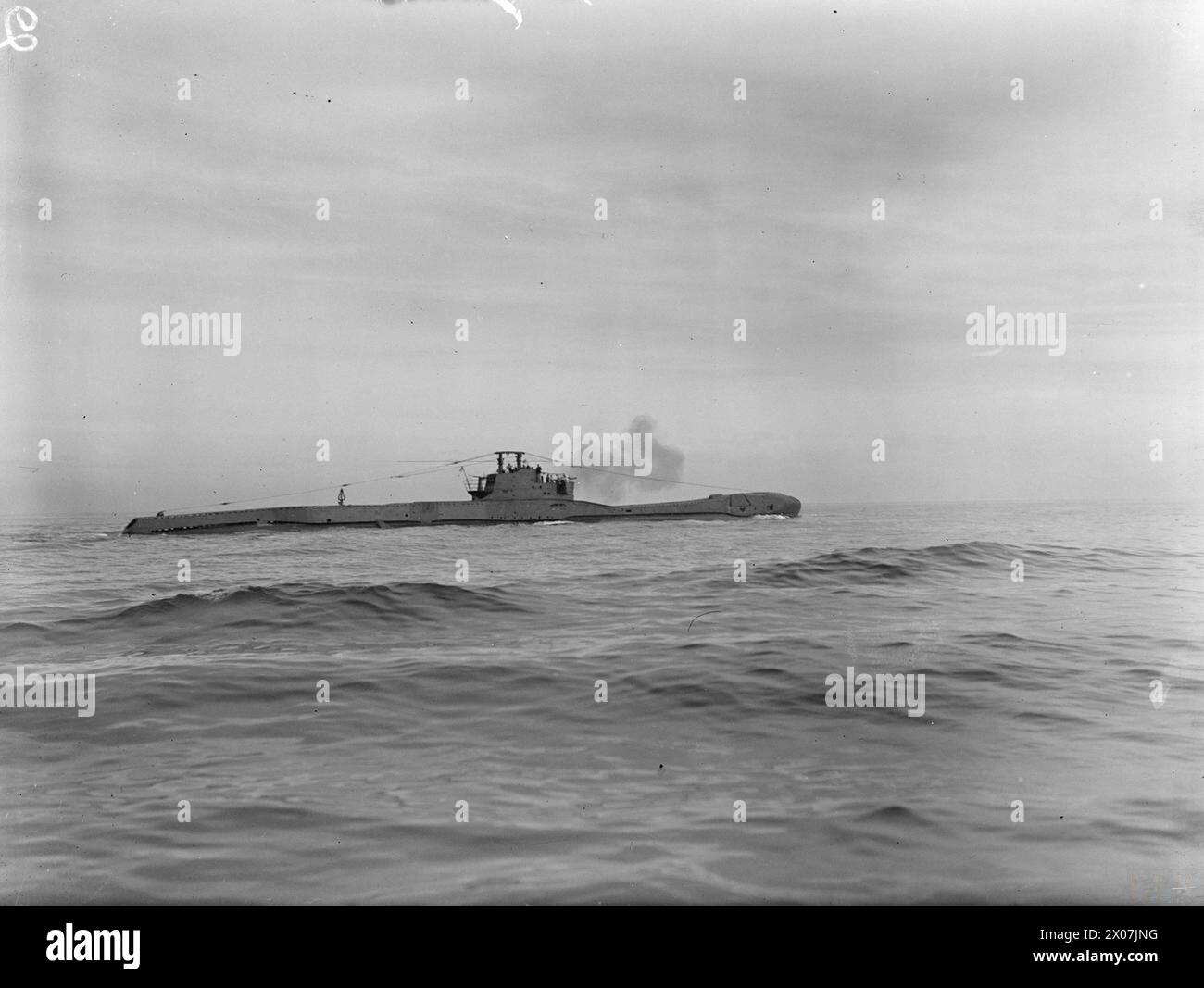 AFTER INITIAL DISASTER - BRITISH SUBMARINE "THUNDERBOLT'S" RECORD OF ...