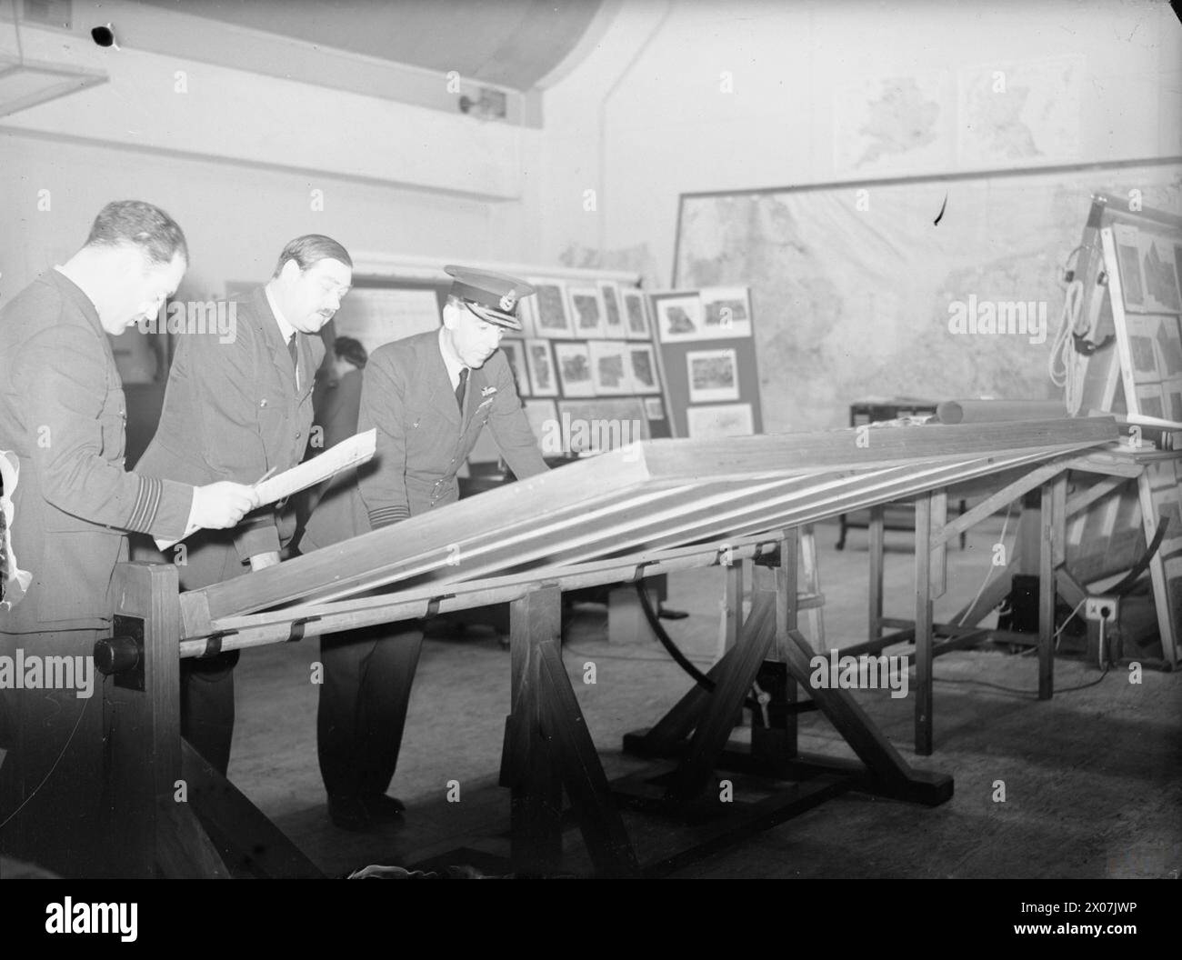 Air Marshal Sir Richard Peirse, Air Officer Commanding-in-Chief of RAF ...