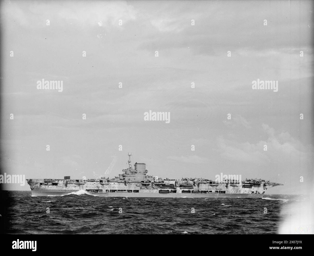 On 13 November 1941, HMS Ark Royal was photographed from HMS Hermione ...