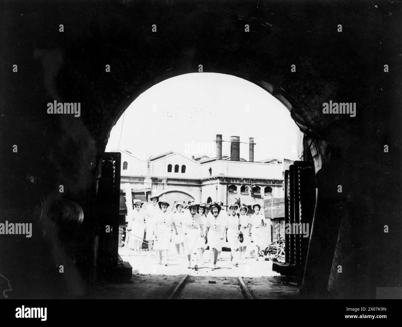 WRNS AT GIBRALTAR. MARCH 1944, WRNS HAVE BEEN SERVING IN GIBRALTAR ...