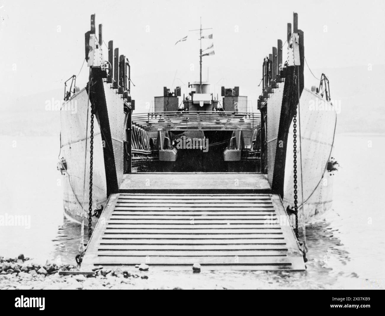 VARIOUS TYPES OF LANDING CRAFT. 1943. - LCT II (Landing Craft Tank Mark ...