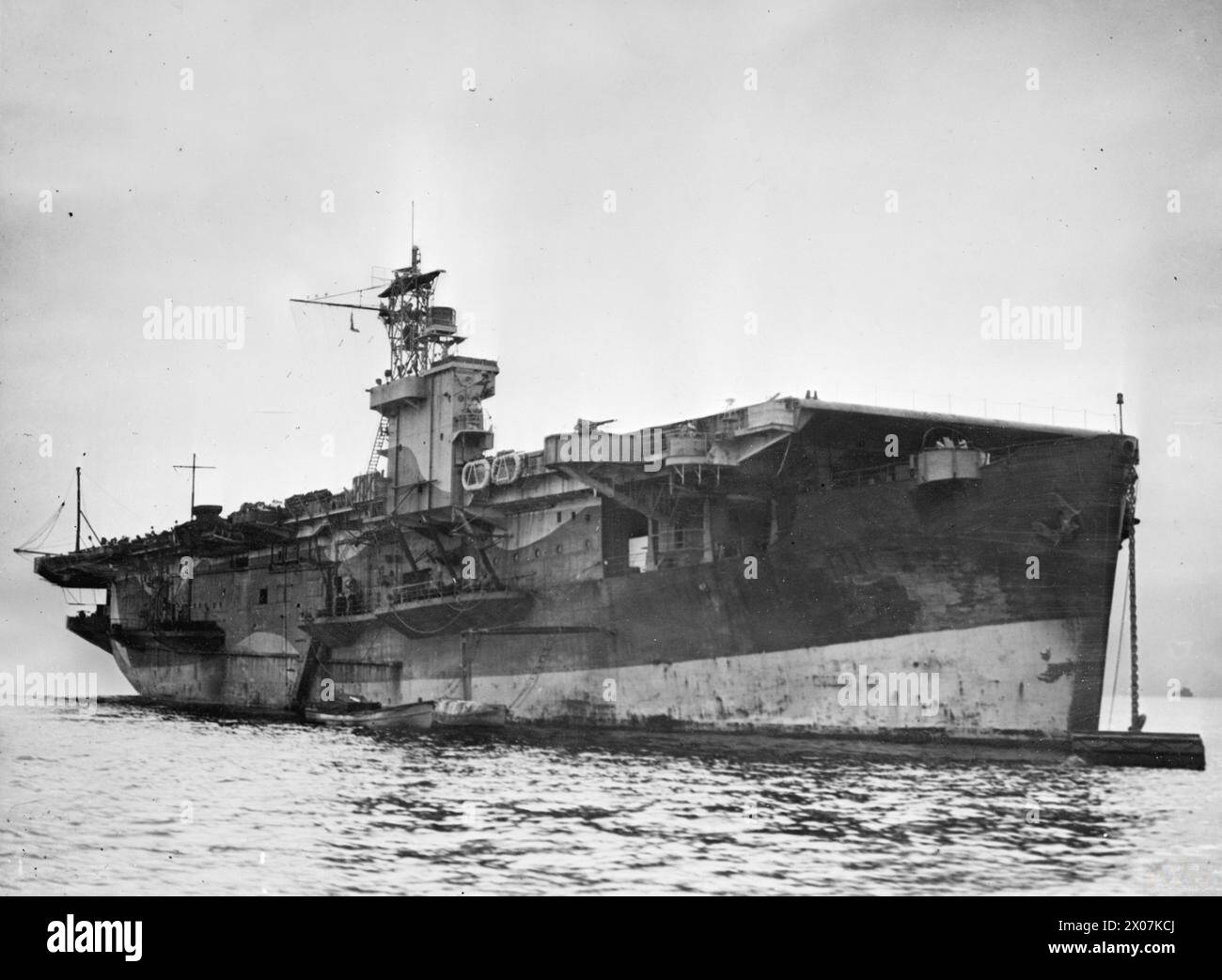 HMS STRIKER, ESCORT CARRIER. 25 FEBRUARY 1944, GREENOCK Stock Photo - Alamy