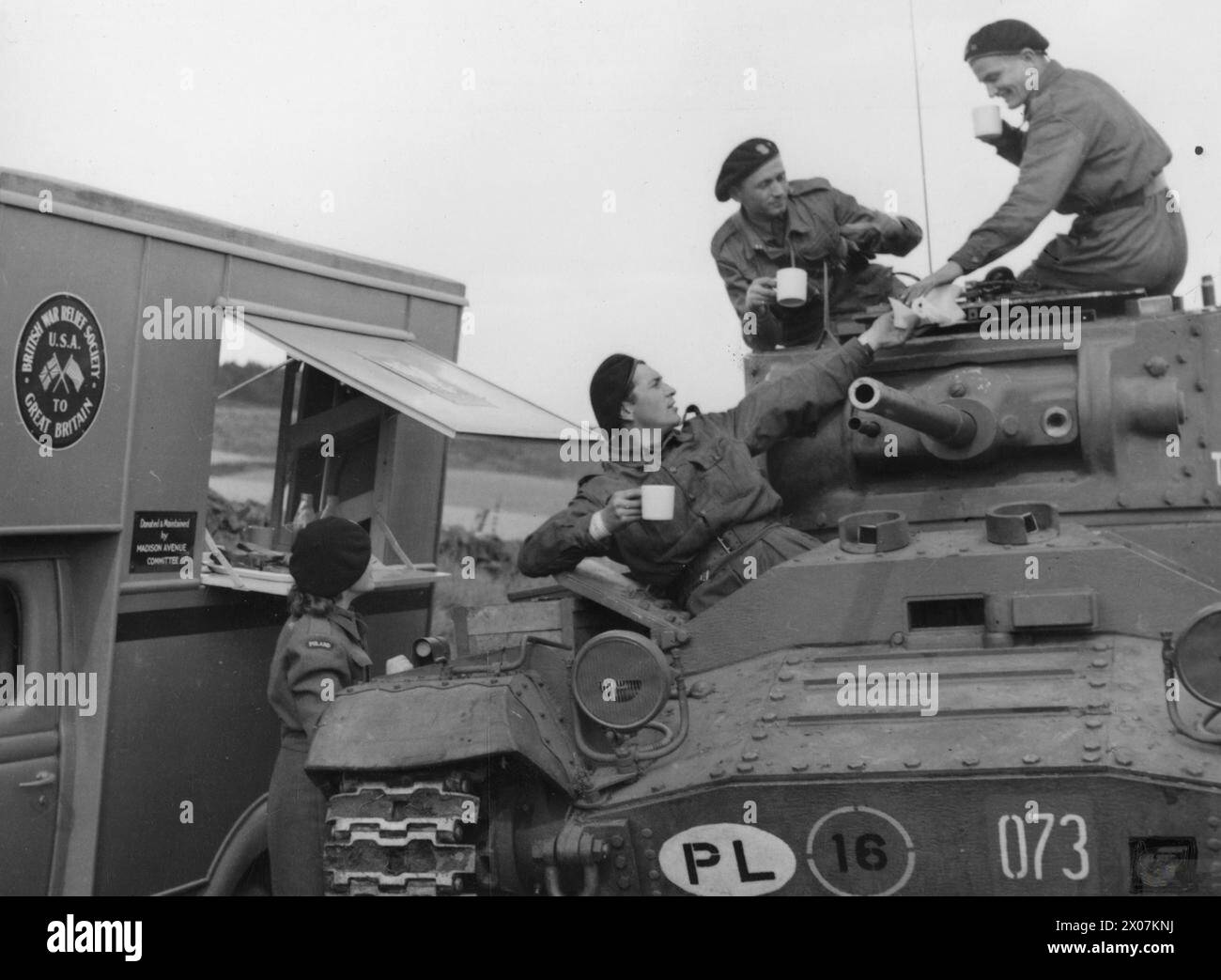 Tank tea army hi-res stock photography and images - Alamy