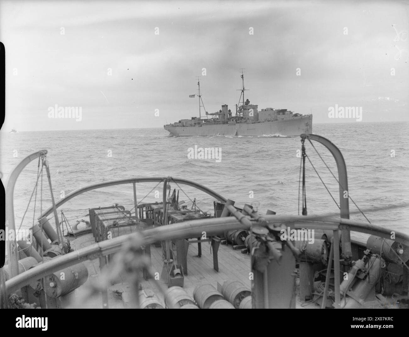 ON BOARD THE SLOOP HMS FOWEY ON CONVOY. SEPTEMBER 1941. - An Armed ...