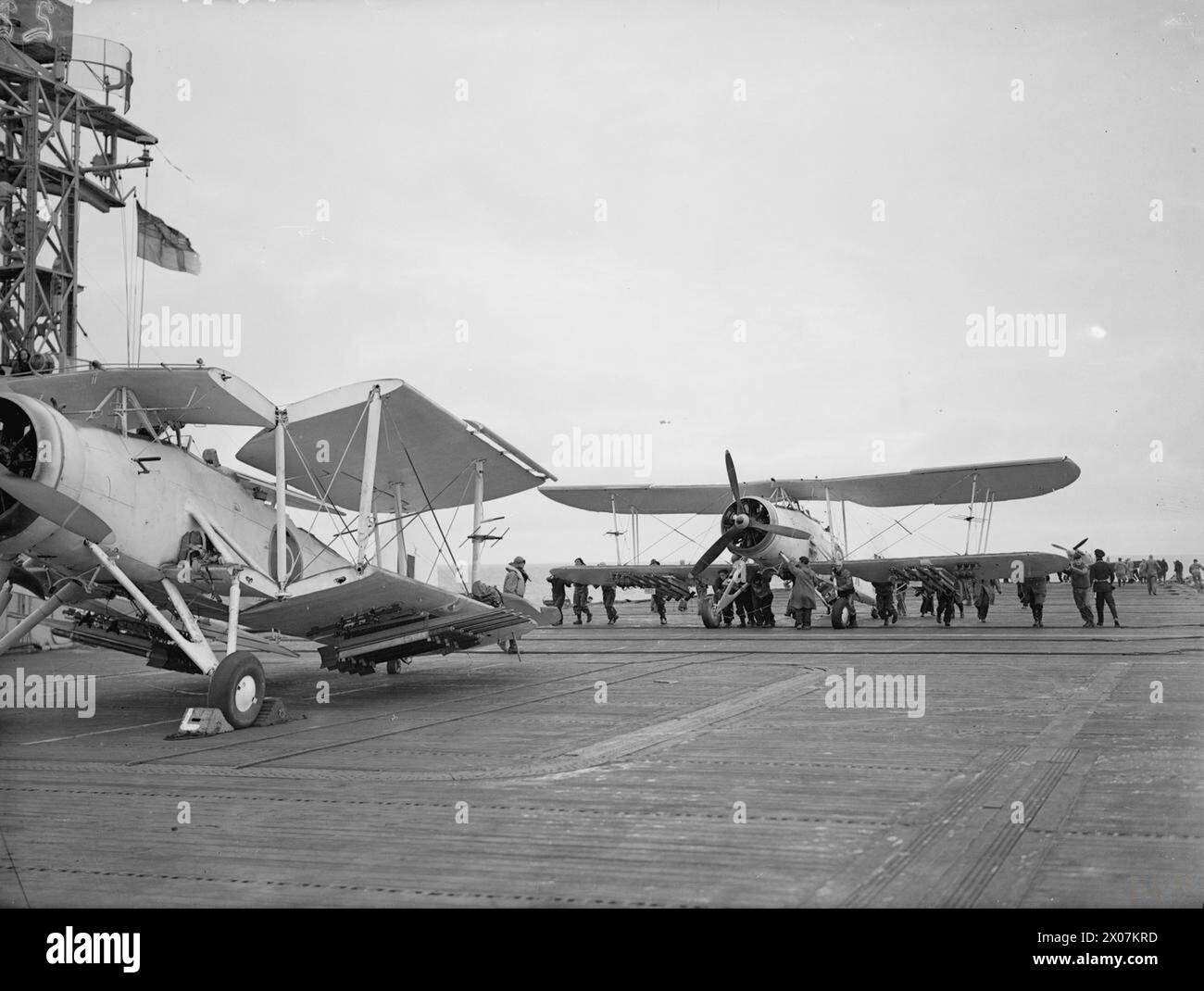 AIR SUPPORT GROUP AT SEA WITH HMS TRACKER. SEPTEMBER AND OCTOBER 1943 ...