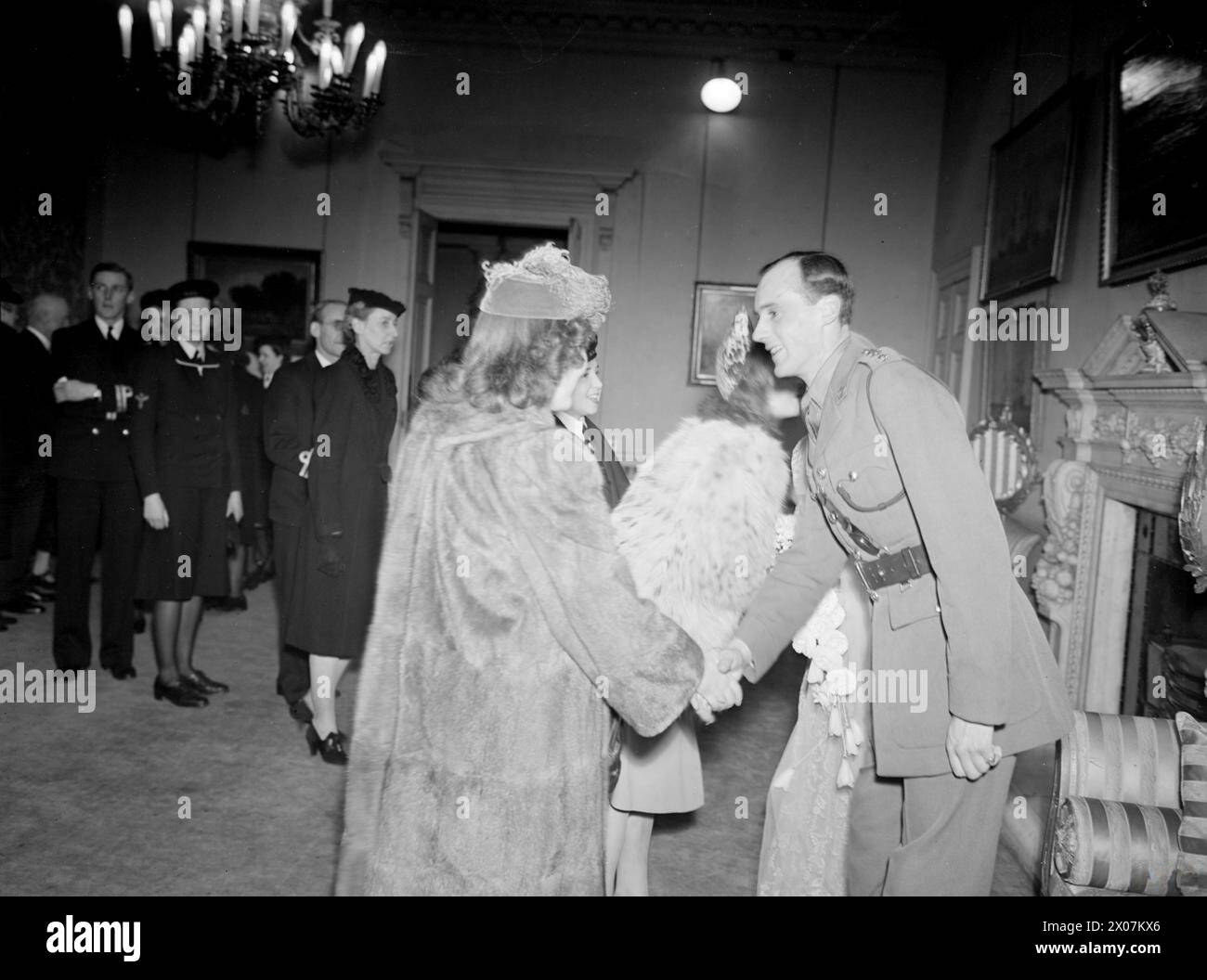 ADMIRAL BRIND'S WREN DAUGHTER MARRIED IN LONDON. 22 JANUARY 1943 ...