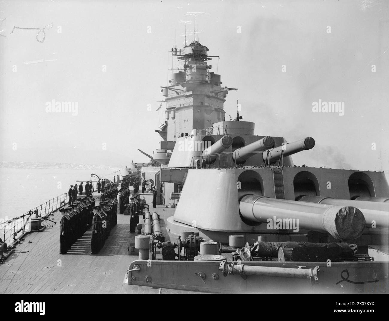 The British Battleship Hms Rodney Hi Res Stock Photography And Images