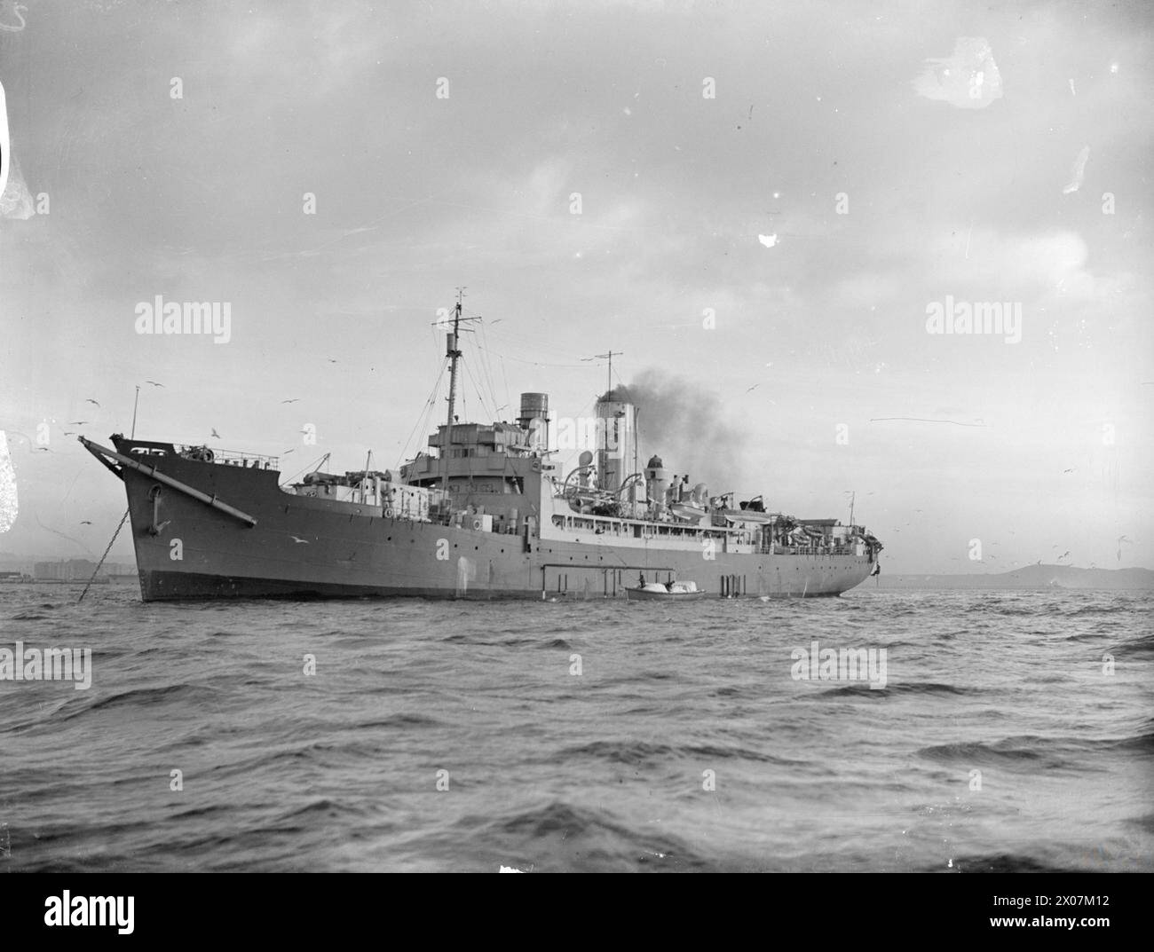 HMS Corinthian, a British CW candidate training ship, is stationed at ...