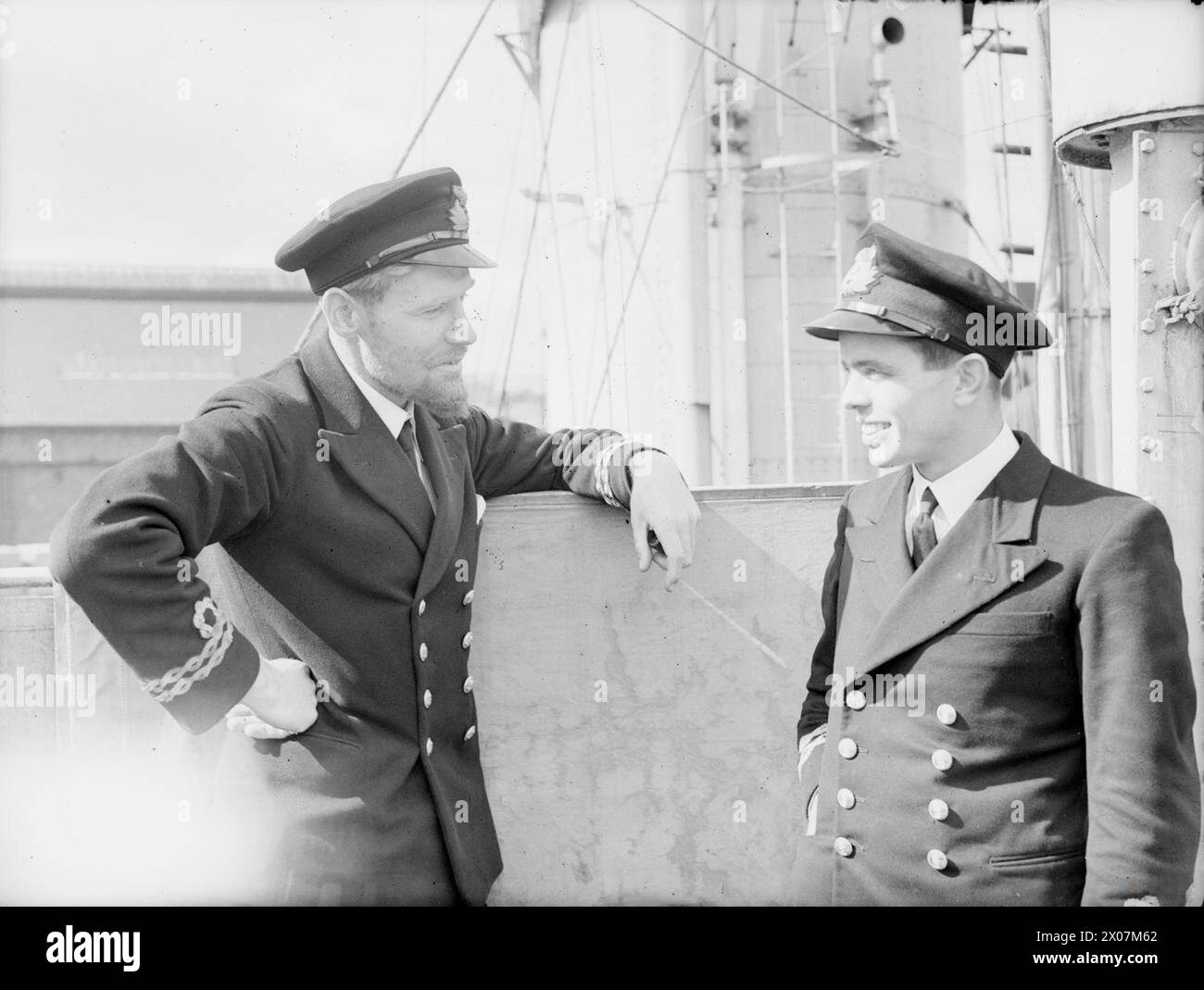 On 12 August 1943 in Liverpool, Lieutenant B C Hamilton, RNR, commanded ...