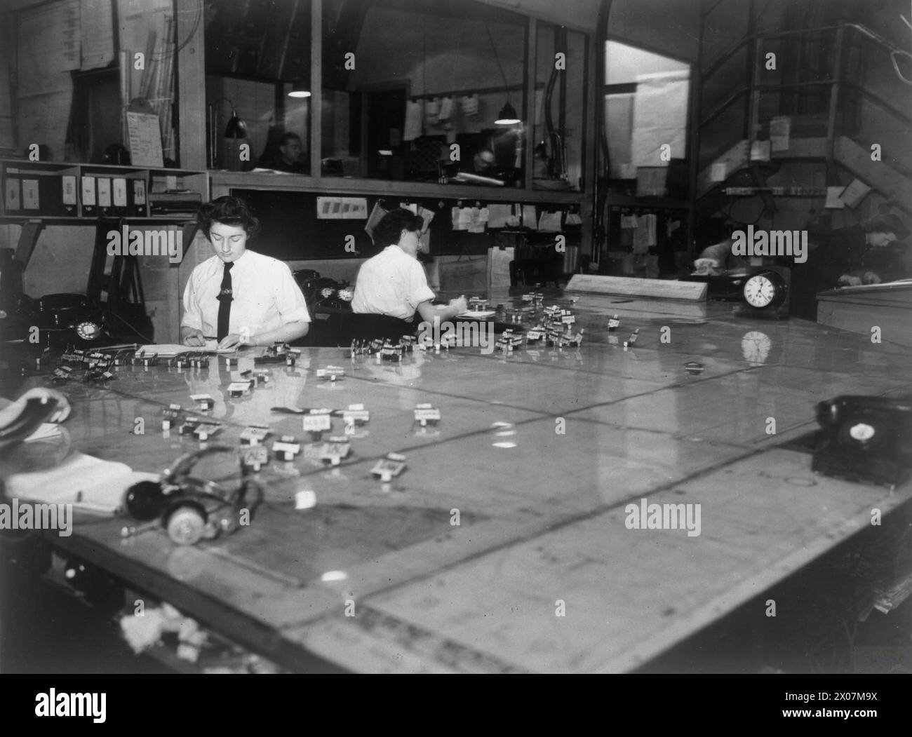 Plotting room world war two hi-res stock photography and images - Alamy