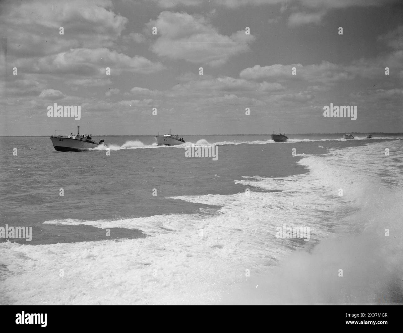 A TRIP TO SEA WITH THE MGB'S. JUNE 1941, ON BOARD A MOTOR GUN BOAT ...