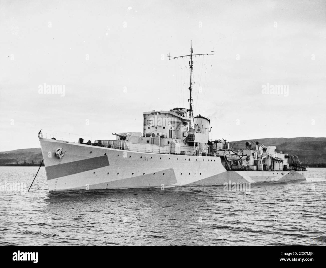 Hunt class destroyer hi-res stock photography and images - Alamy