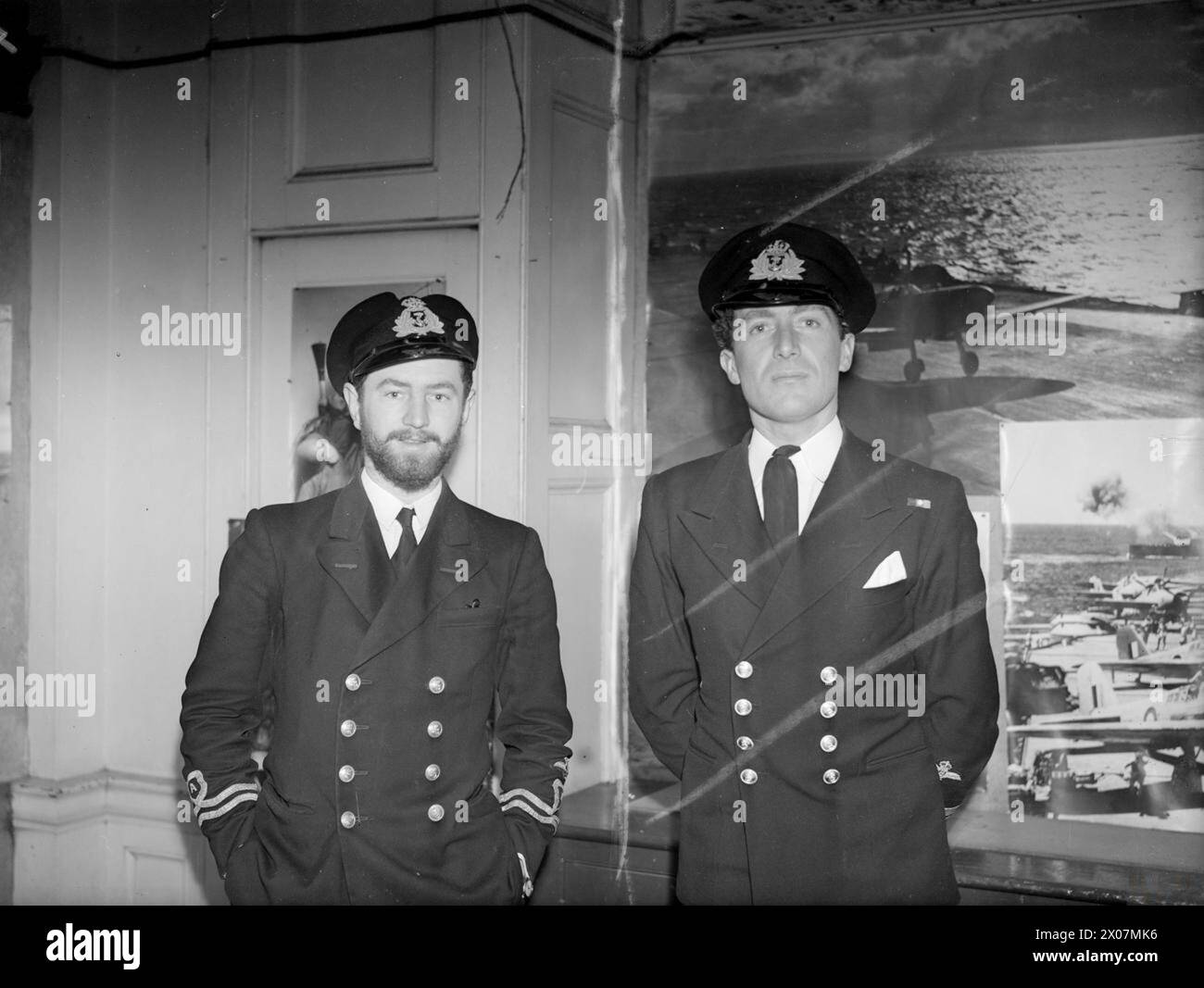POET PILOT IN FLEET AIR ARM. 18 APRIL 1944, INSIDE ADMIRALTY. LIEUT (A ...