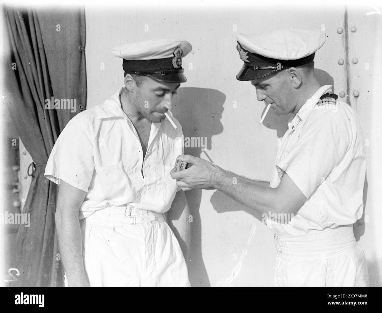 BRITISH DESTROYER GIVES THE "KNOCK OUT" TO JAPANESE CRUISER. 22 MAY ...