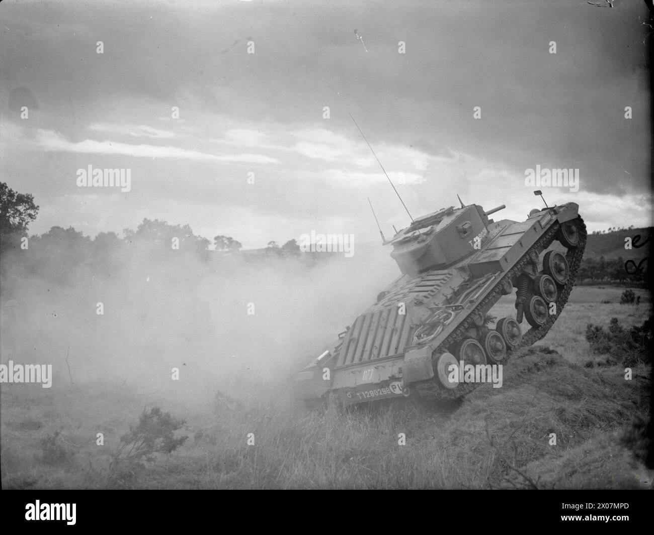 On 21 August 1941, a Valentine Mark III tank of the 2nd Battalion, 1st ...