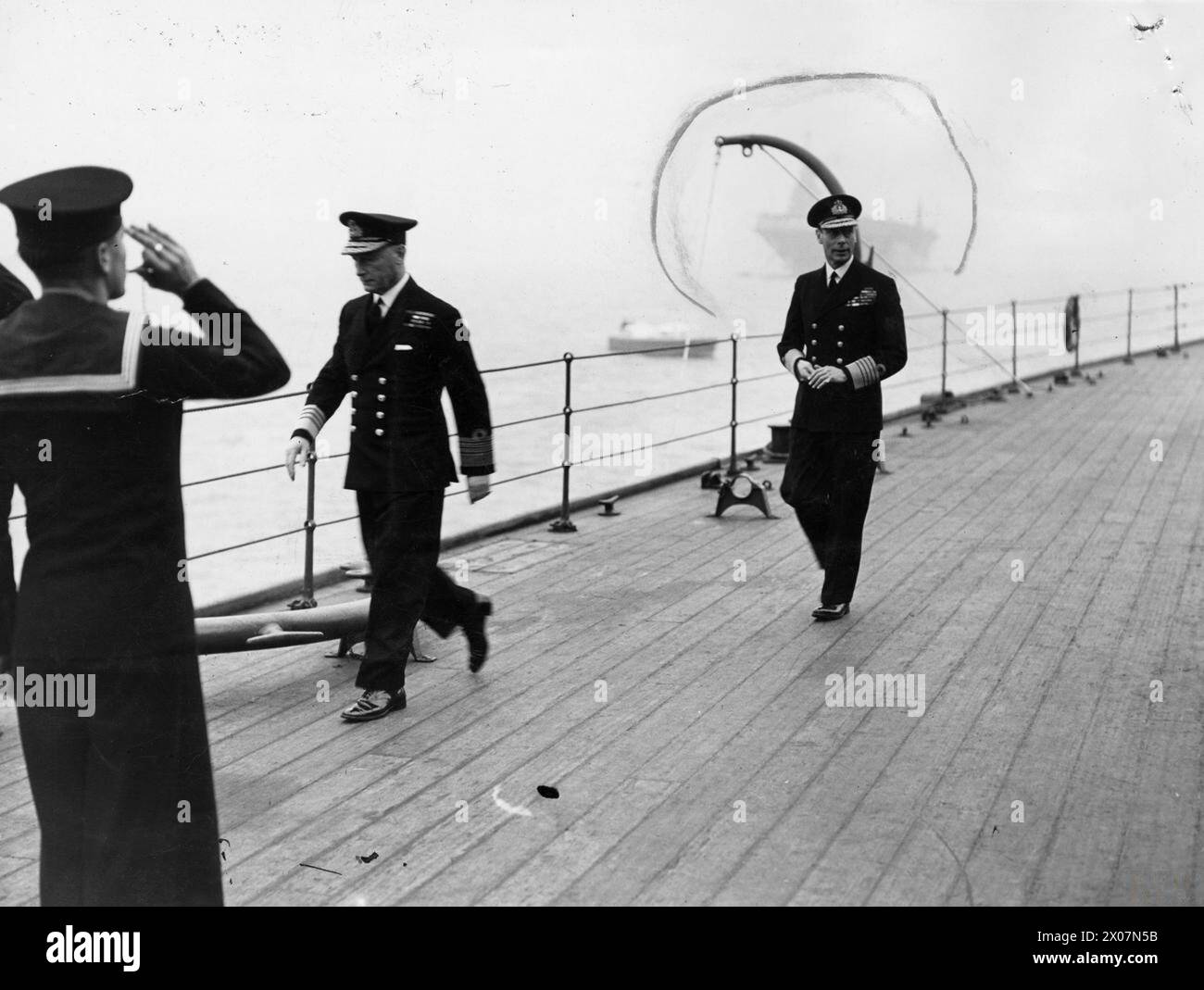 From 18 to 21 February 1943, the King visited the Home Fleet at Scapa ...