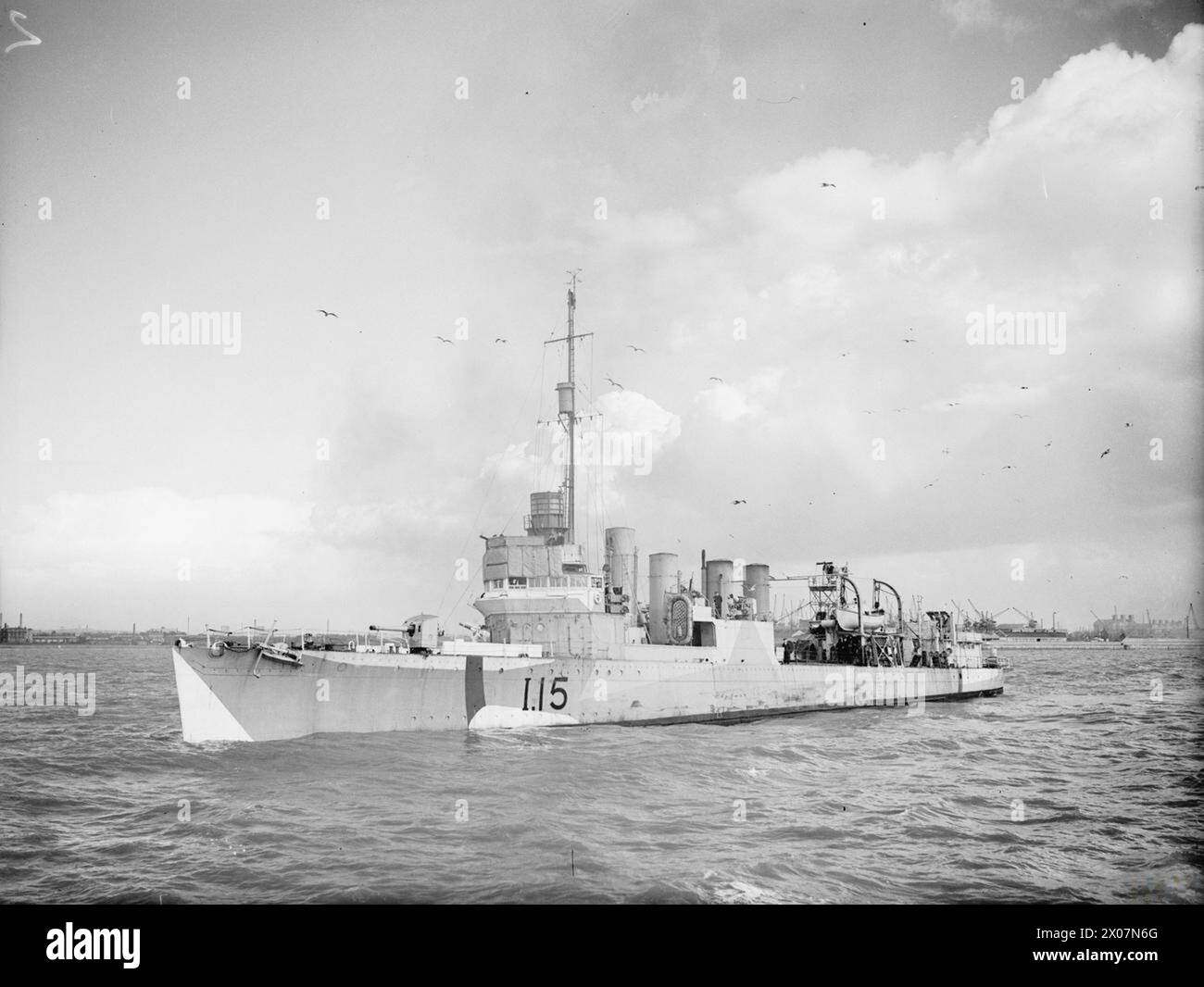 BRITISH WARSHIPS OF THE SECOND WORLD WAR - The Town class destroyer HMS ...