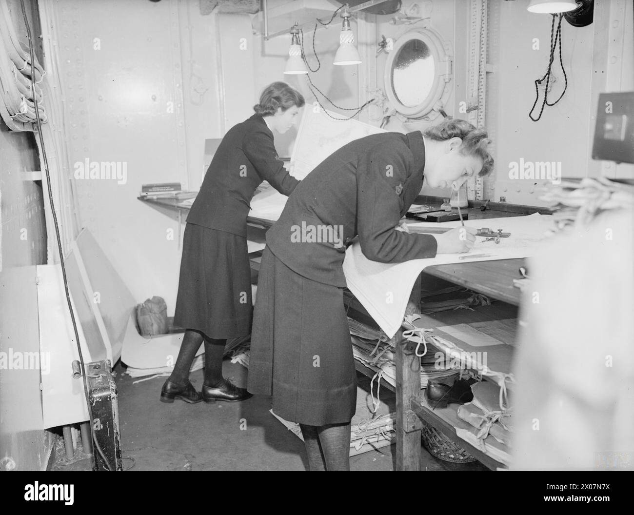 WITH THE ROYAL NAVAL SUBMARINERS AT HMS FORTH, THE SUBMARINE DEPOT SHIP ...