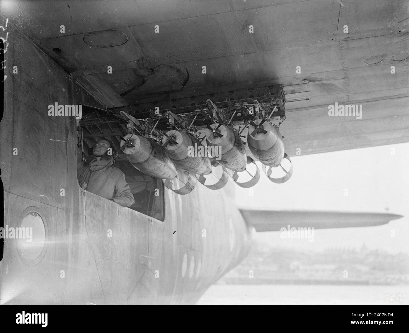 ROYAL AUSTRALIAN AIR FORCE SQUADRON - Original wartime caption: The ...
