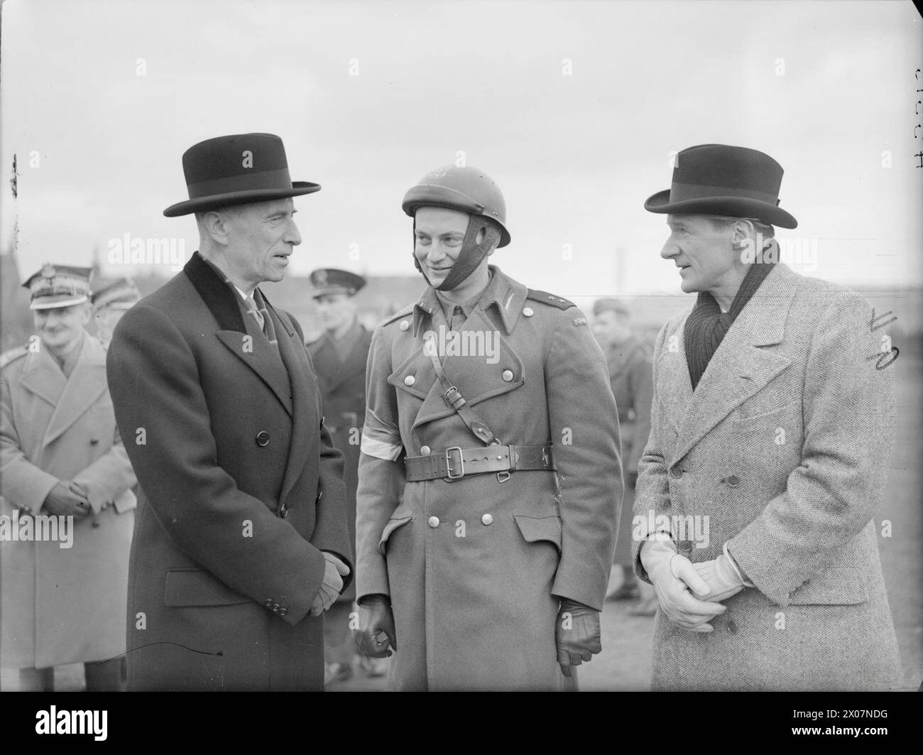 On 9 April 1941 at Forfar, Anthony Drexler Biddle, American Ambassador ...