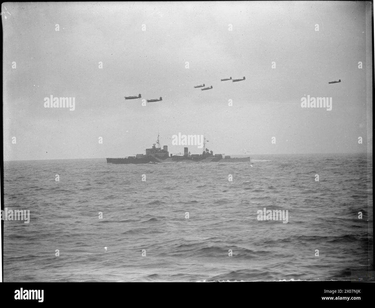 During the Second World War, Barracuda aircraft provided protection to ...