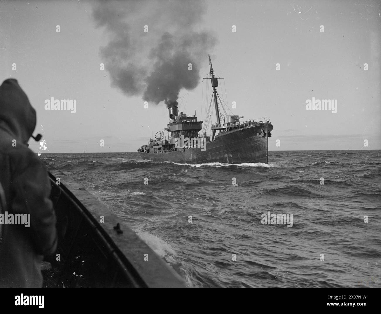 BRITISH TRAWLERS ON THE NORTHERN PATROL. SCAPA FLOW, MAY 1942. - The ...