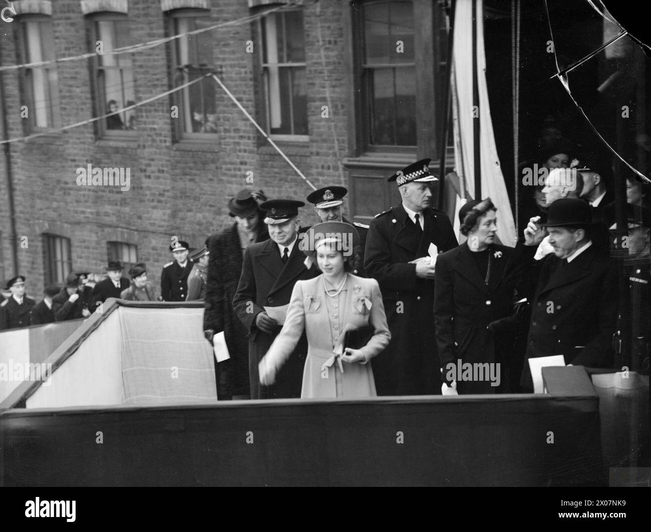 HRH PRINCESS ELIZABETH LAUNCHES BRITAIN'S GREATEST BATTLESHIP. 30 ...