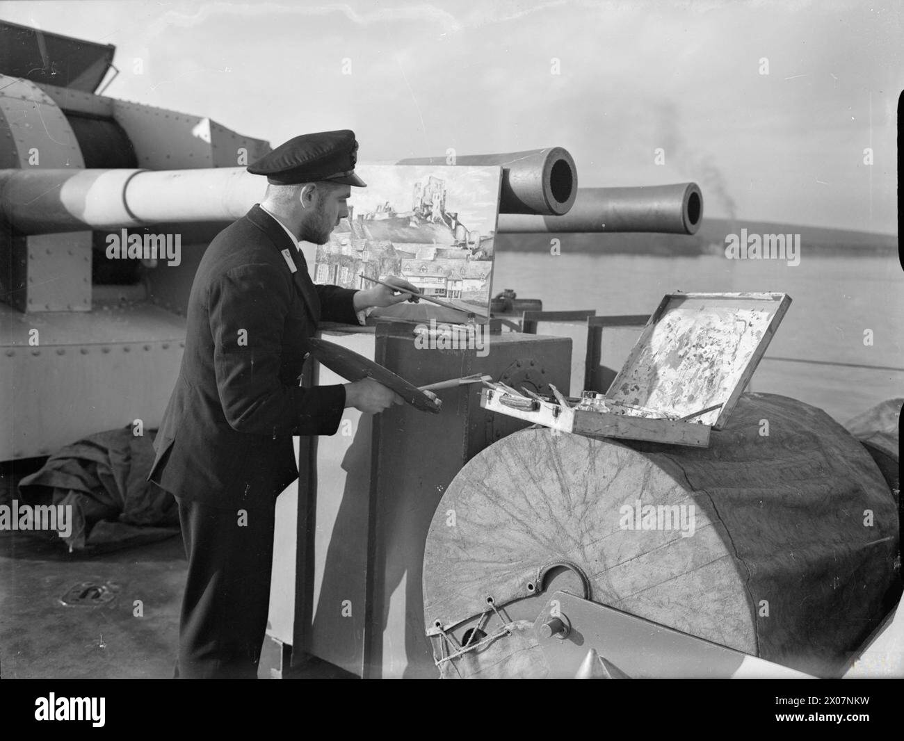 MIDSHIPMAN ARTIST. 31 OCTOBER 1941 TO 2 NOVEMBER 1941, SCAPA FLOW ...