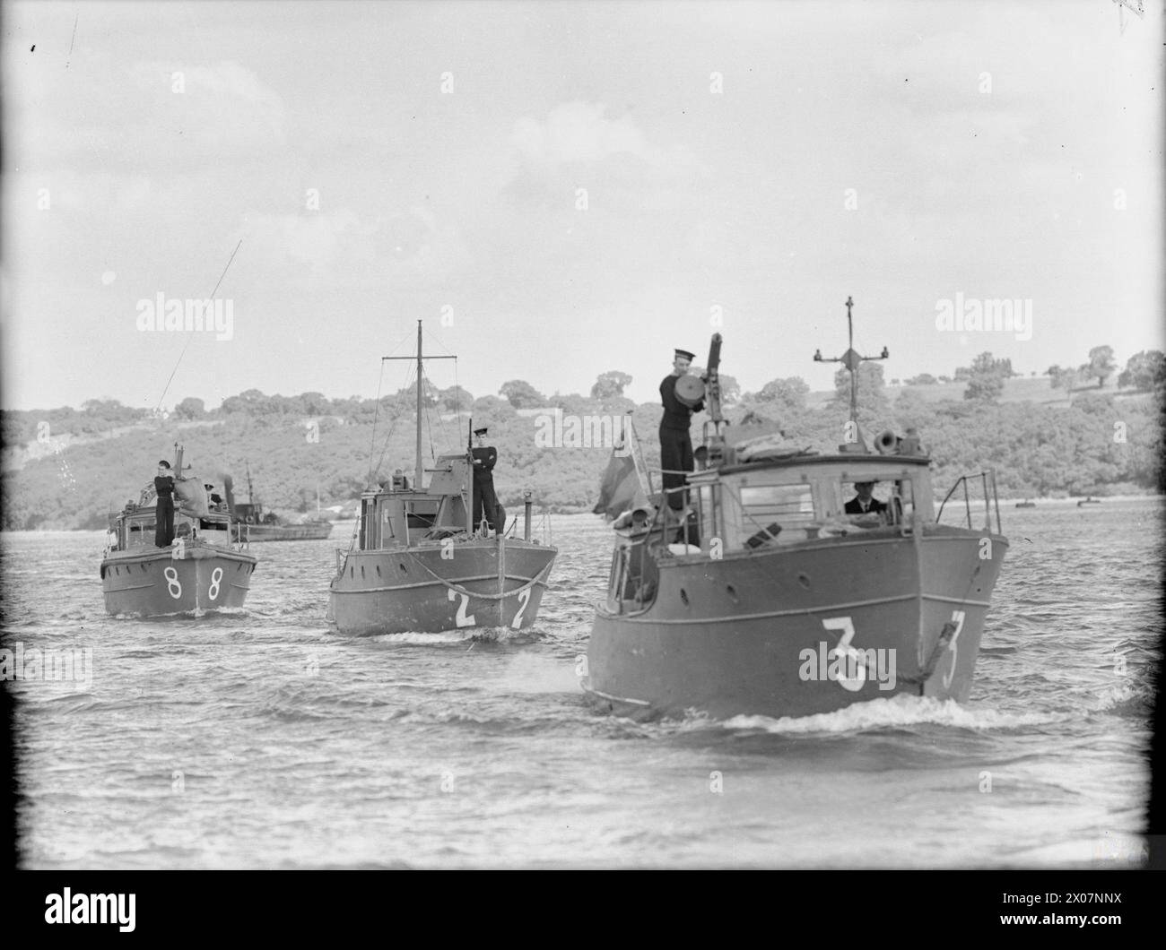 THE ROYAL NAVY DURING THE SECOND WORLD WAR - A motor boat patrol of the ...
