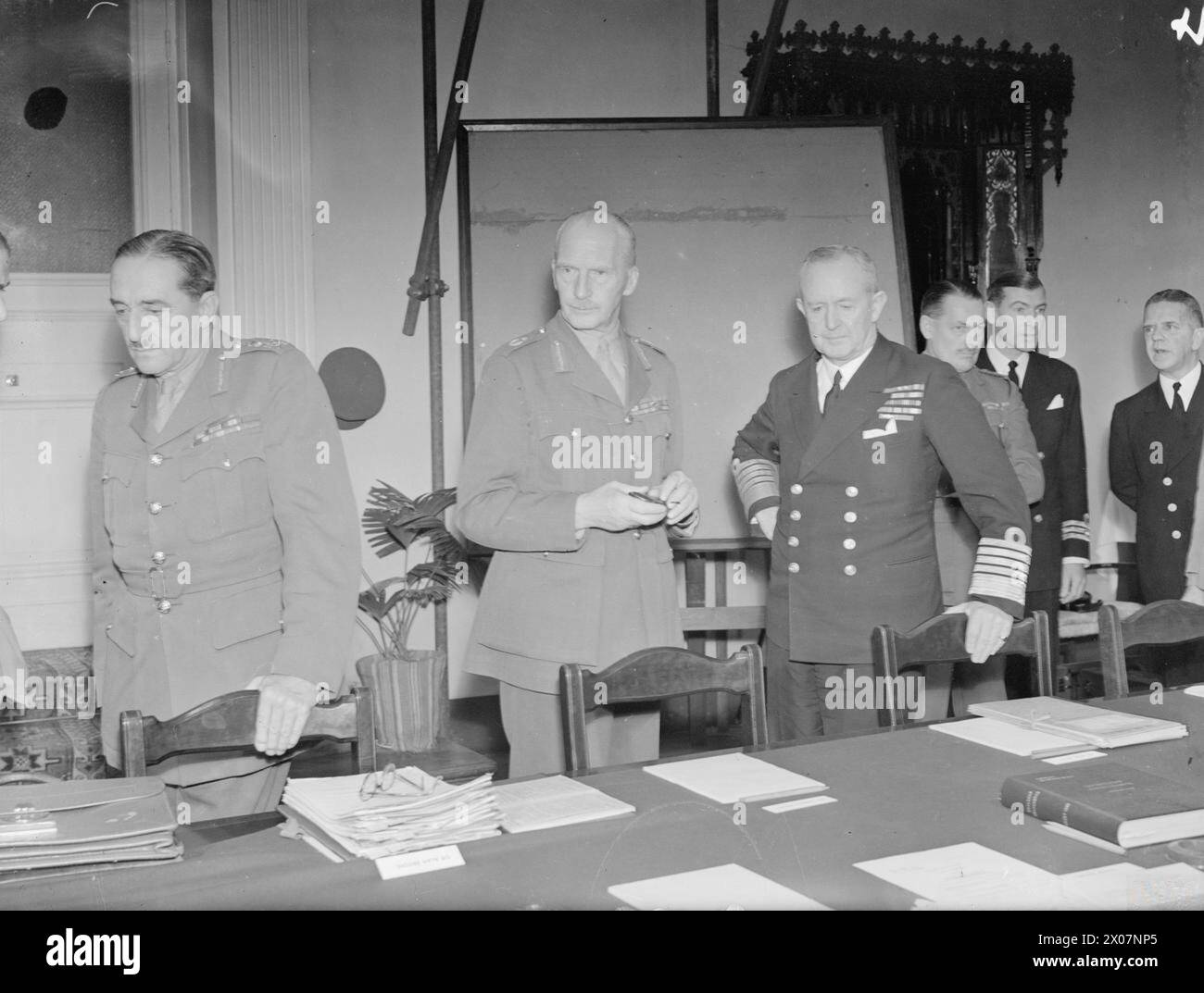 Fleet admiral sir andrew cunningham hi-res stock photography and images ...