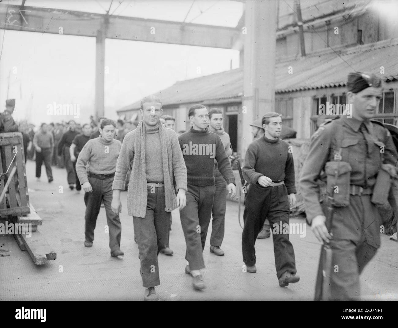 RECORD U-BOAT HUNTERS GET THREE MORE. 13 AUGUST 1944, LIVERPOOL. RETURN ...